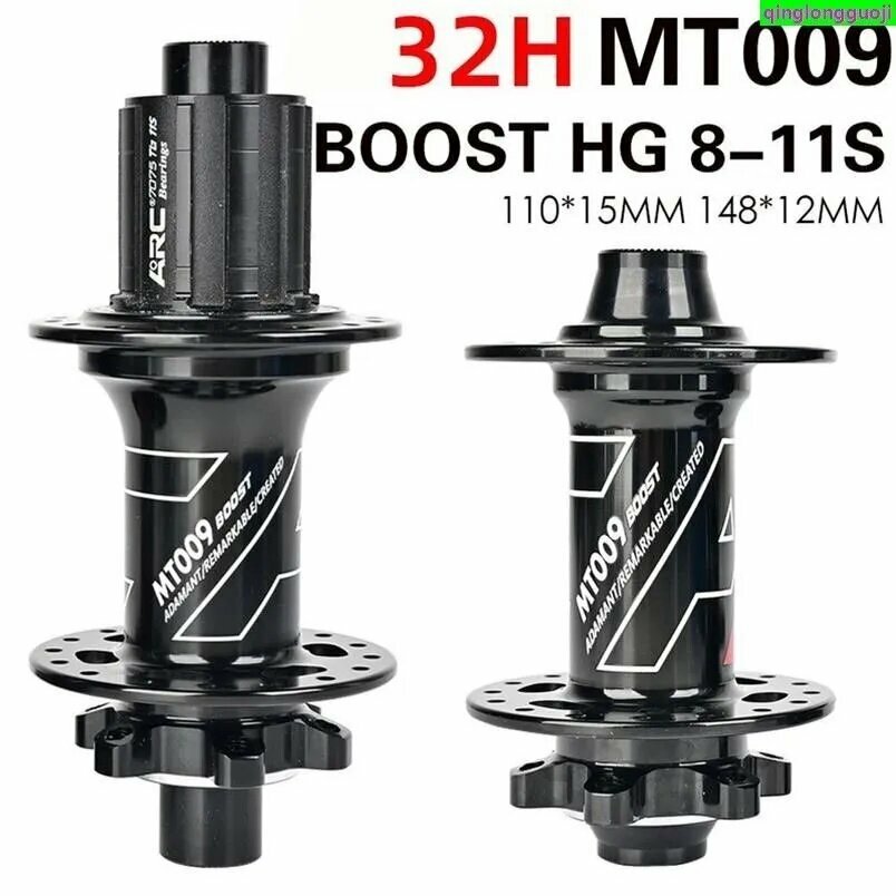 ARC MT009 Boost Передние Задние Велосипедные Ступицы MTB 110x15 мм 12x148 мм 28H/32Hole 6 болтов Тяжелый XC E-bike