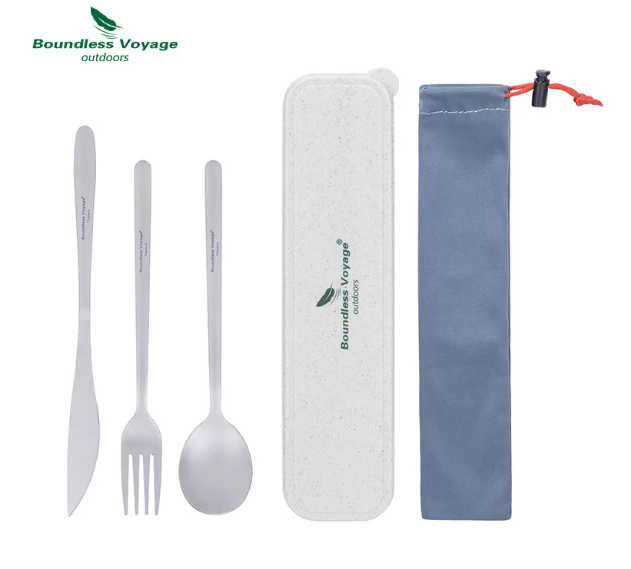 Boundless Voyage титановые столовые приборы Ti1055T 3pcs