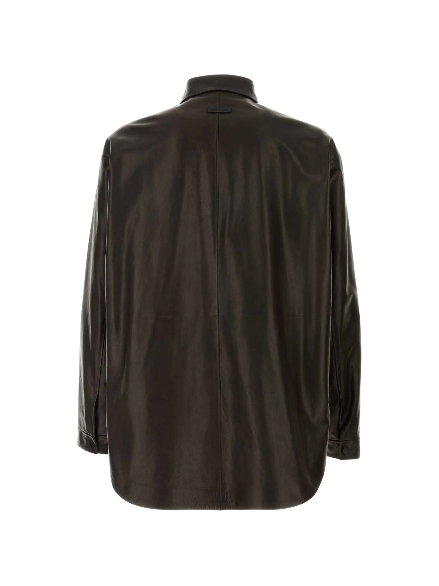 Рубашка FEAR OF GOD Oversized leather shirt, размер L — фото 1