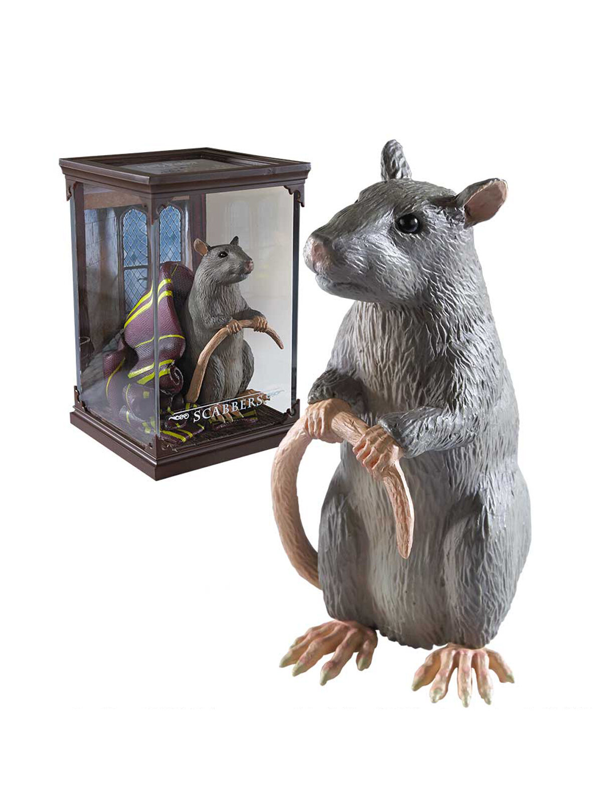 Фигурка The Noble Collection: Крыса Короста (Rat Scabbers) Гарри Поттер (Harry Potter) 18,5 см
