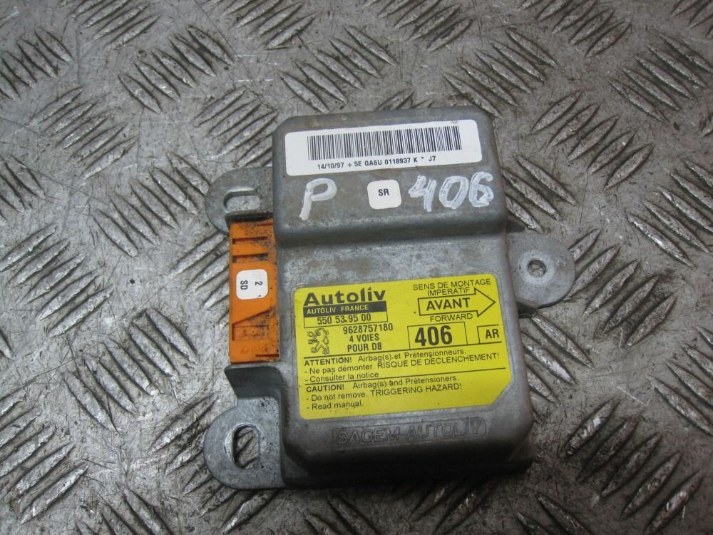 Блок управления AirBag Peugeot 406 1995-04