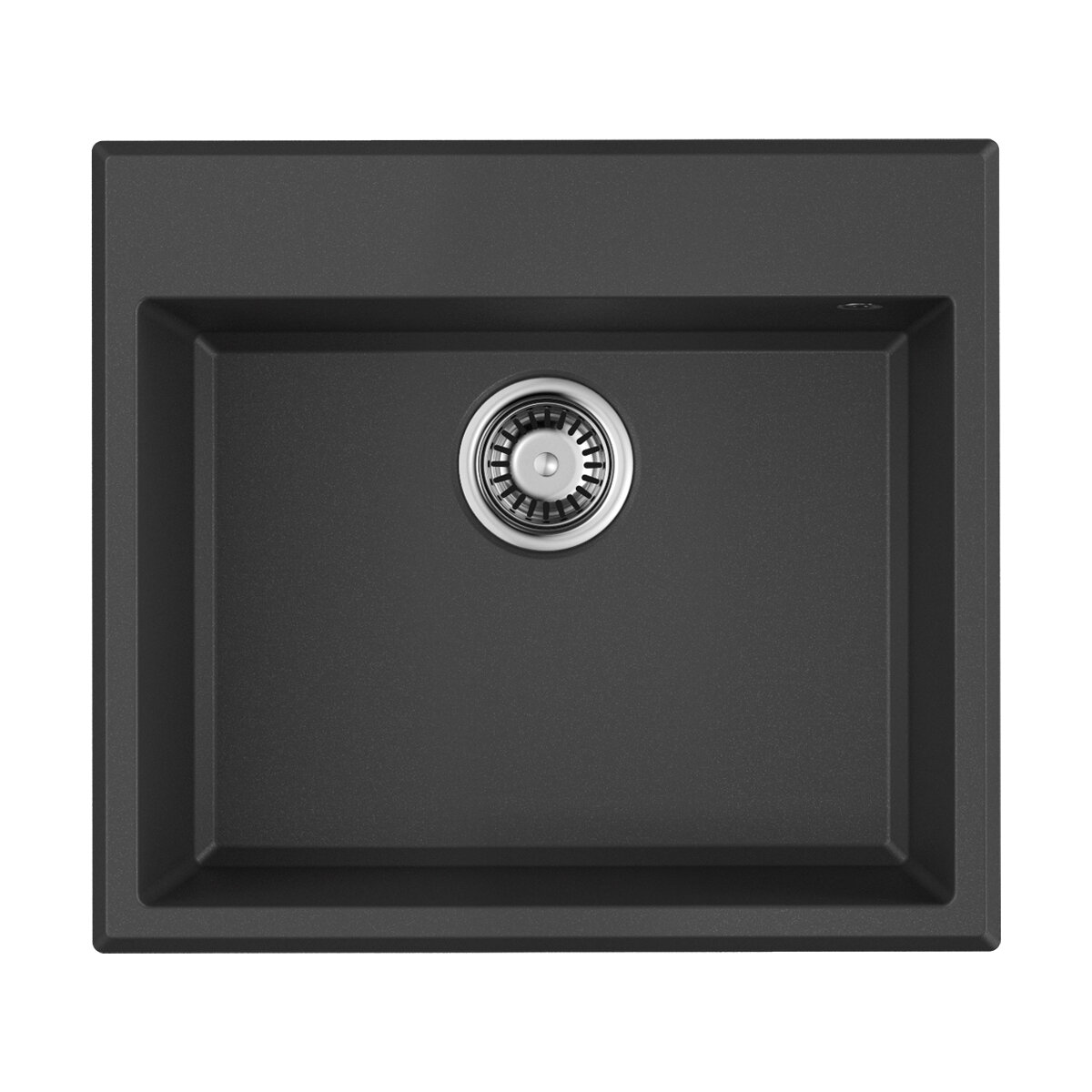 Кухонная мойка OMOIKIRI Tedori 57-BL (57х51см) искусственный гранит / черный
