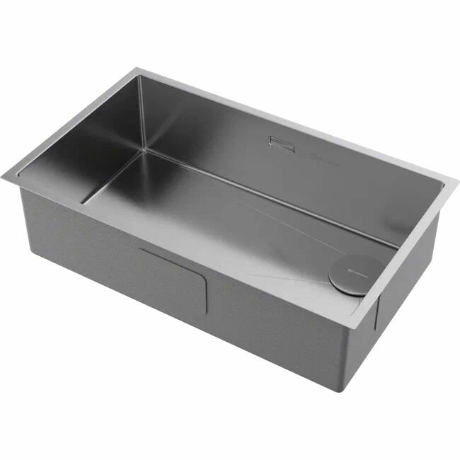 Кухонная мойка OMOIKIRI Taki 74-U/IF Side-IN, нержавеющая сталь/со смещенным сливом