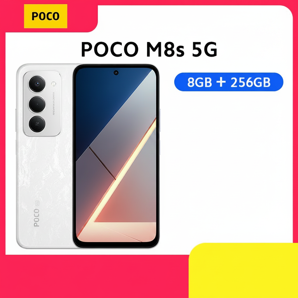 Смартфон Poco M8s 5G, 8/256ГБ, global