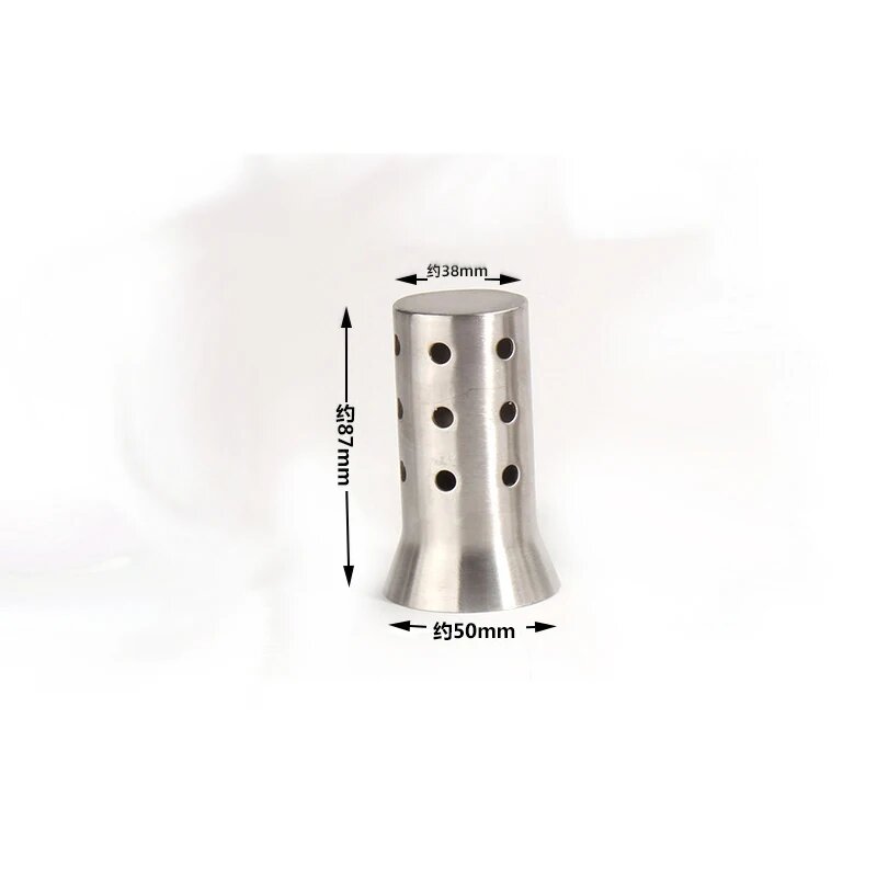 Глушитель выхлопной мотоцикла DBPT-51mm, 267x50 мм