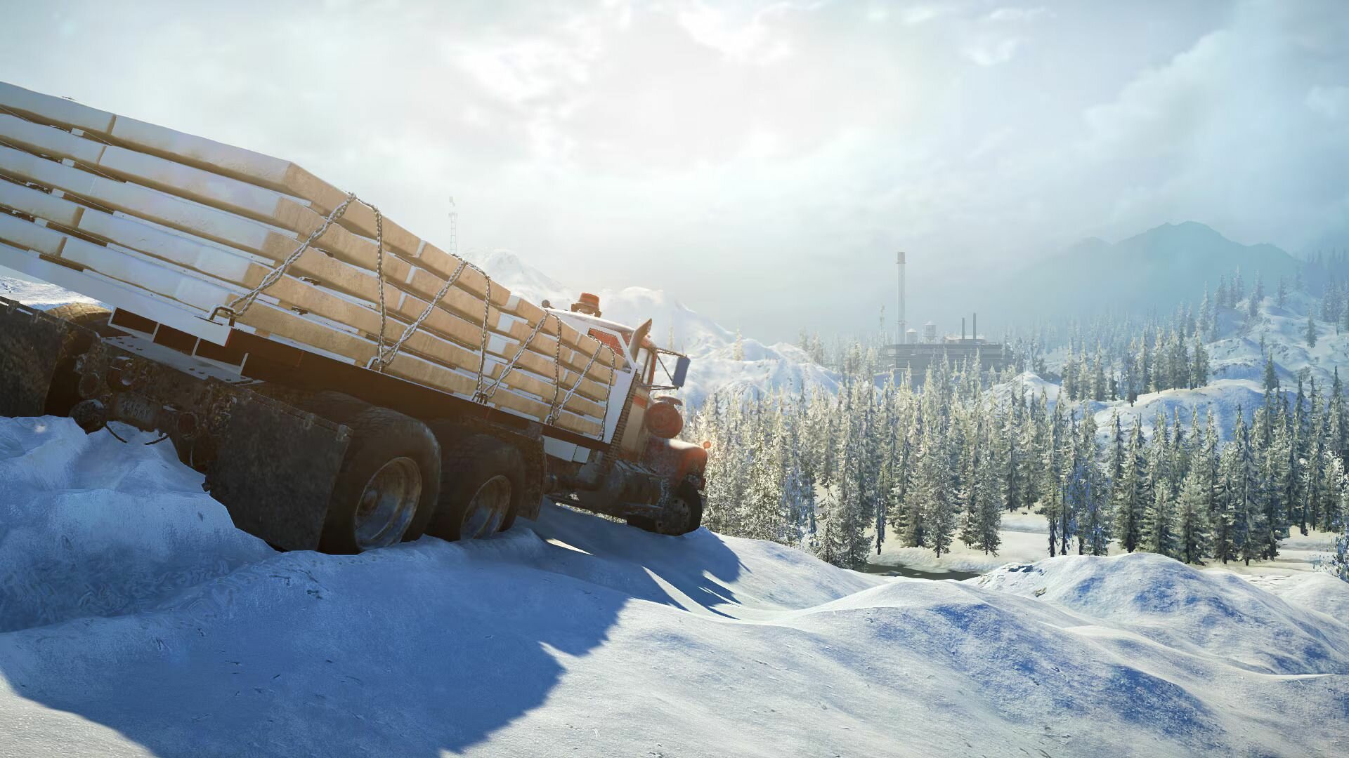 Игра SnowRunner PS4 на диске Standard Edition 3+ [PS4, русские субтитры] — фото 1