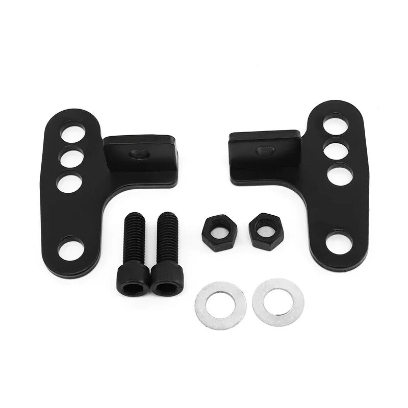 Блок опускания тяги заднего амортизатора, черный, Harley Sportster 883 1200 1988-2015