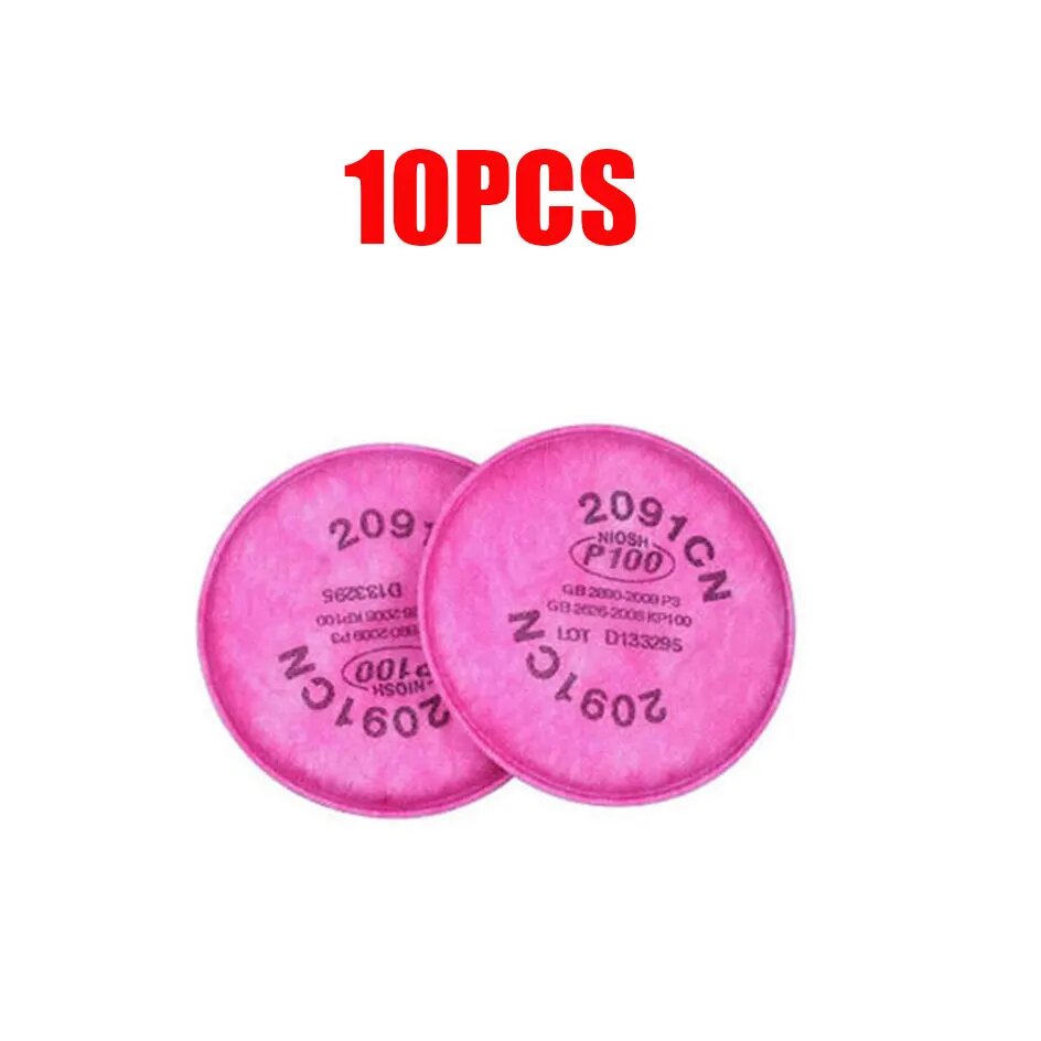 Фильтр 2091 P100 3M 6200/6800/7502, 10 шт. (5 пар)