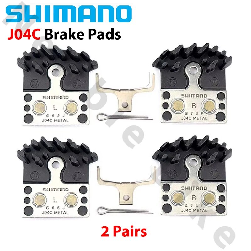 Shimano J04C Колодки тормоза 2 пары