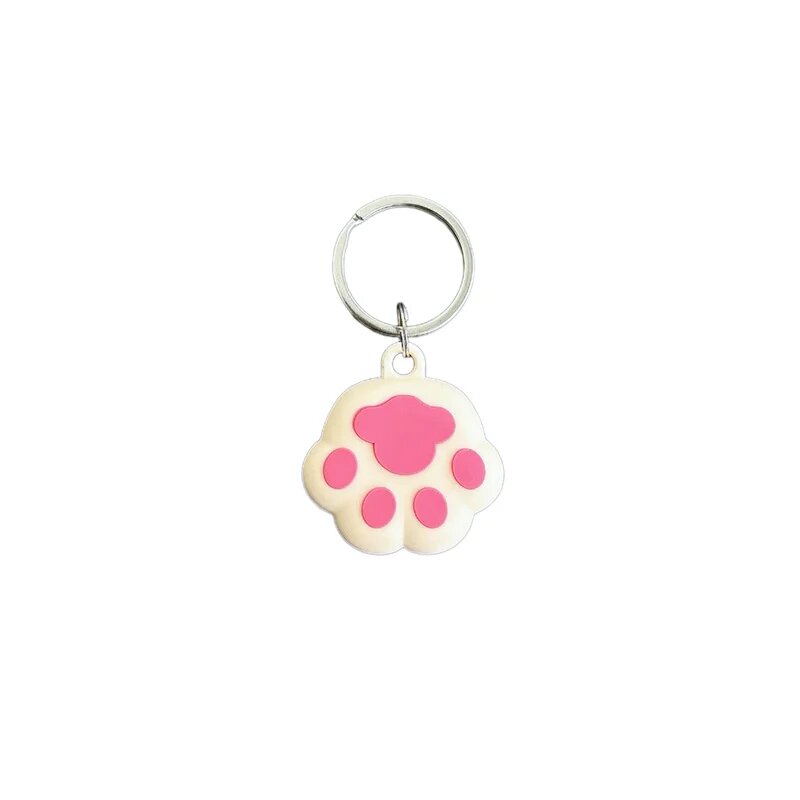 Kawaii силиконовый чехол для Airtag розового цвета