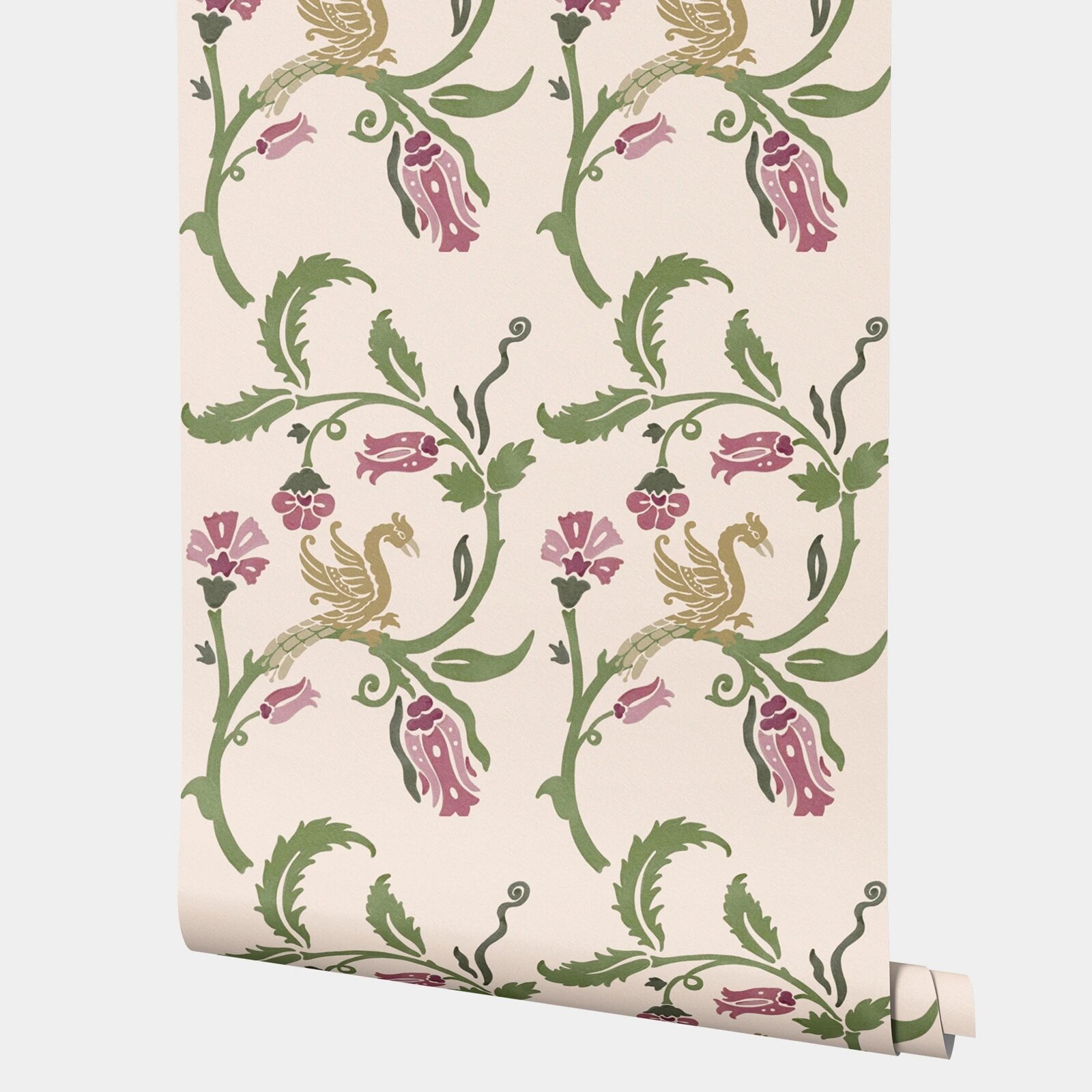 Обои Eovna "Ретро-арт Nouveau", 50x300 см, цвет Tradional Non-Woven