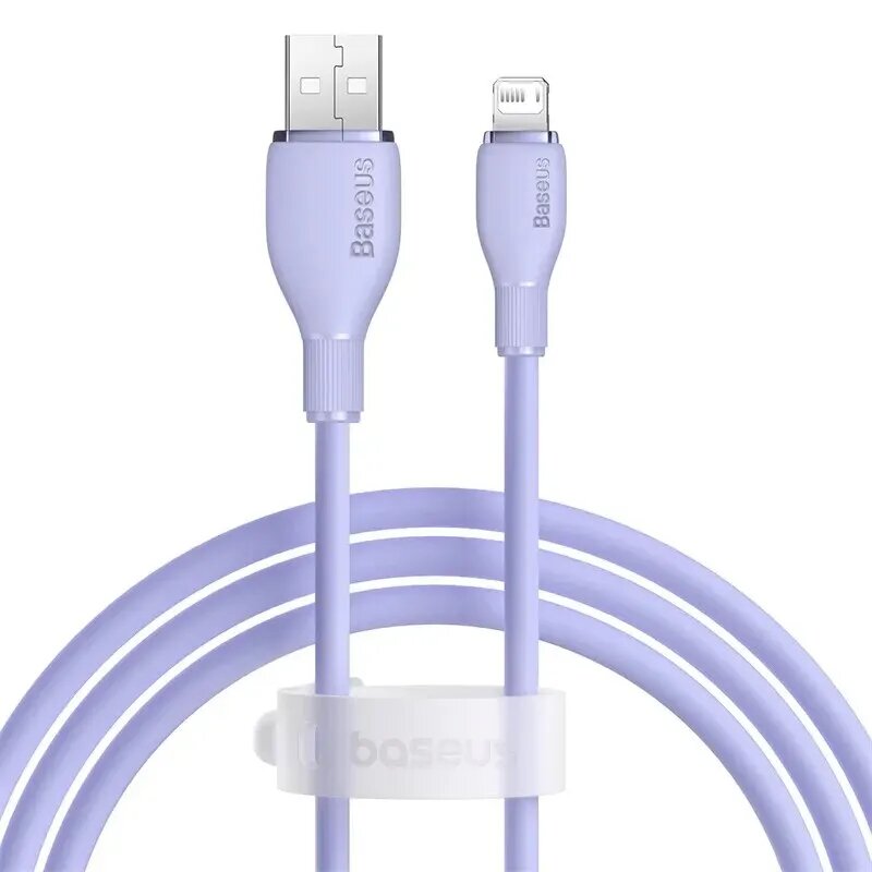 Baseus кабель USB Lightning фиолетовый 1.2 м