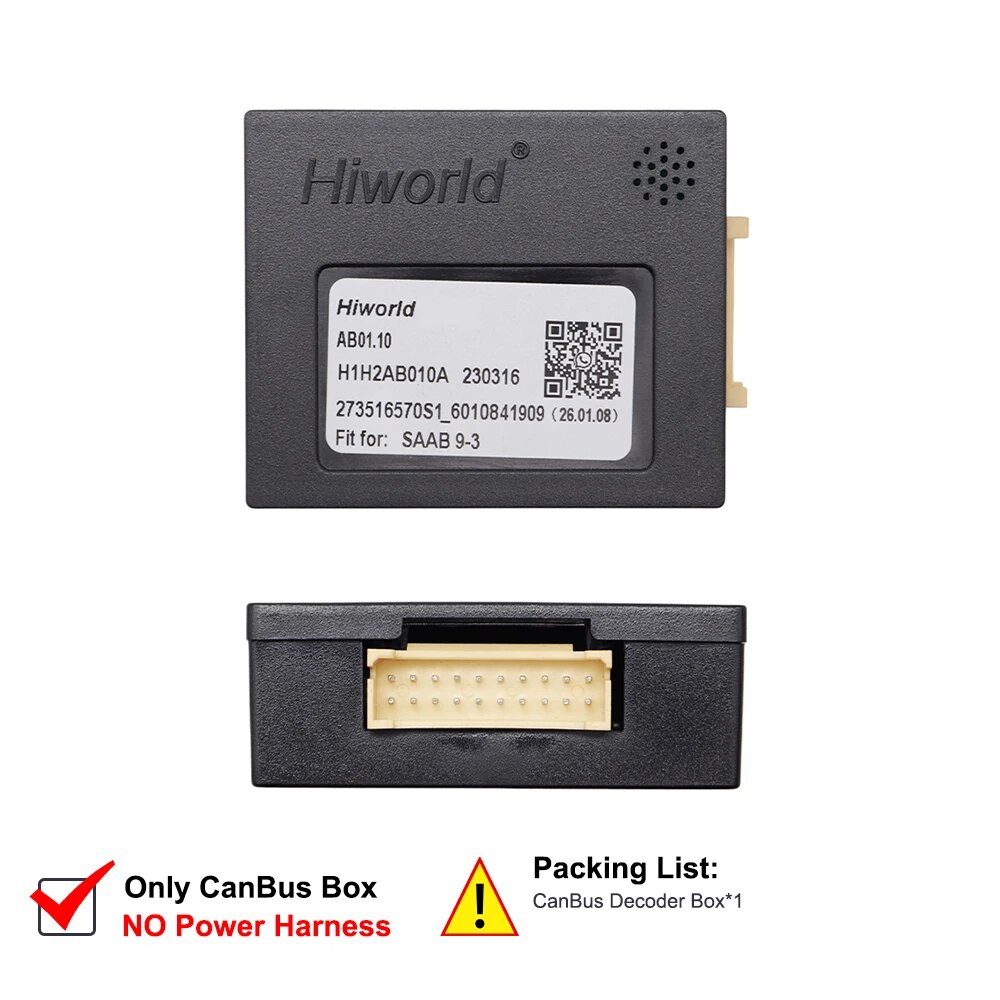 Hiworld AB01.10 Canbus Decoder для SAAB 9-3