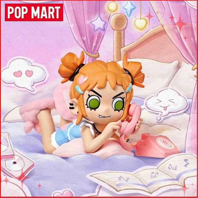POP MART Lil Peach Riot Sleepover Фигурки-сюрприз Gigi-Prank Call
