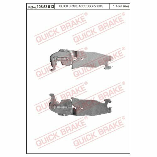 Комплект регулятора, барабанный тормозной механизм Quick Brake 10853013 для Nissan Almera II, Primera