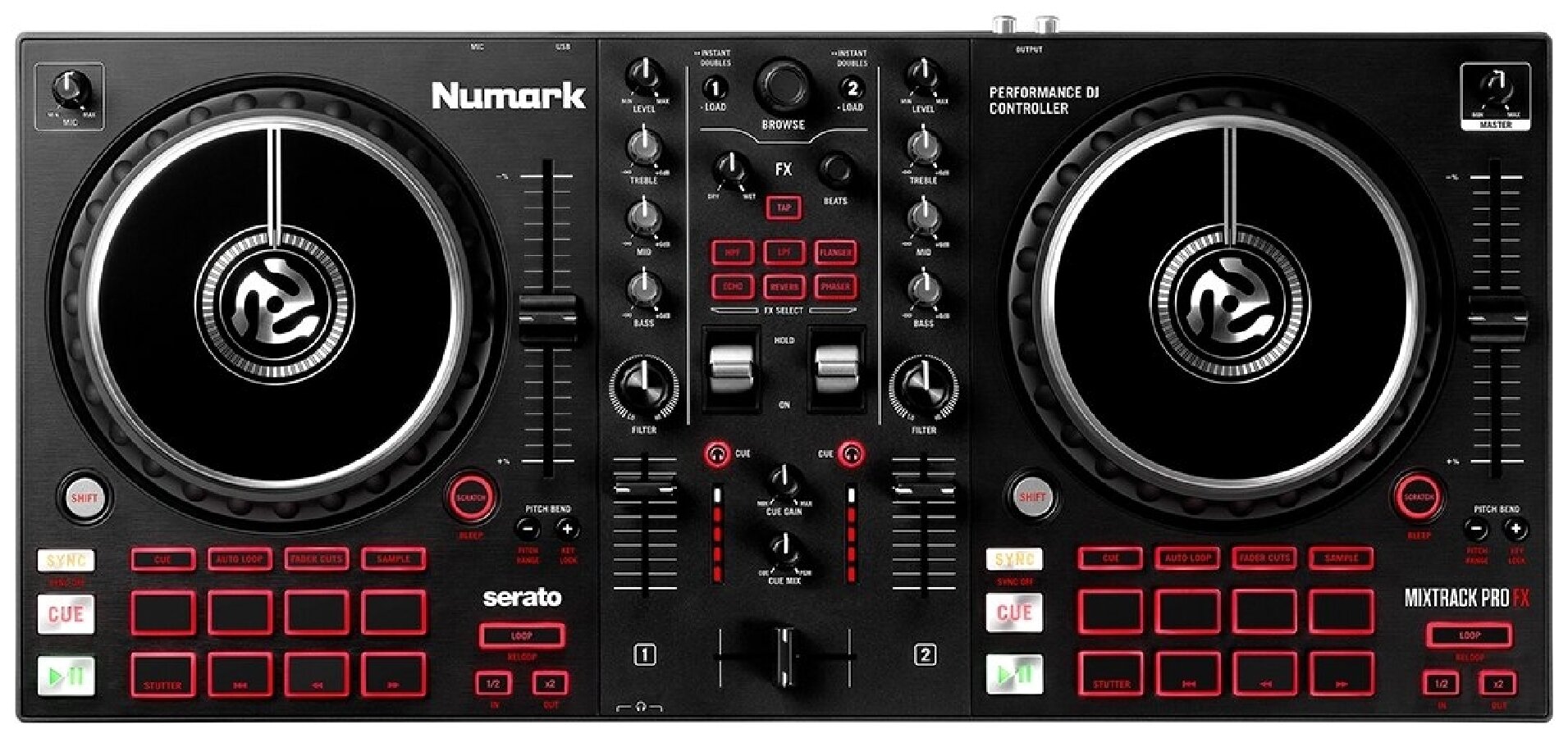 Numark Mixtrack Pro FX Контроллер все в одном — фото 1