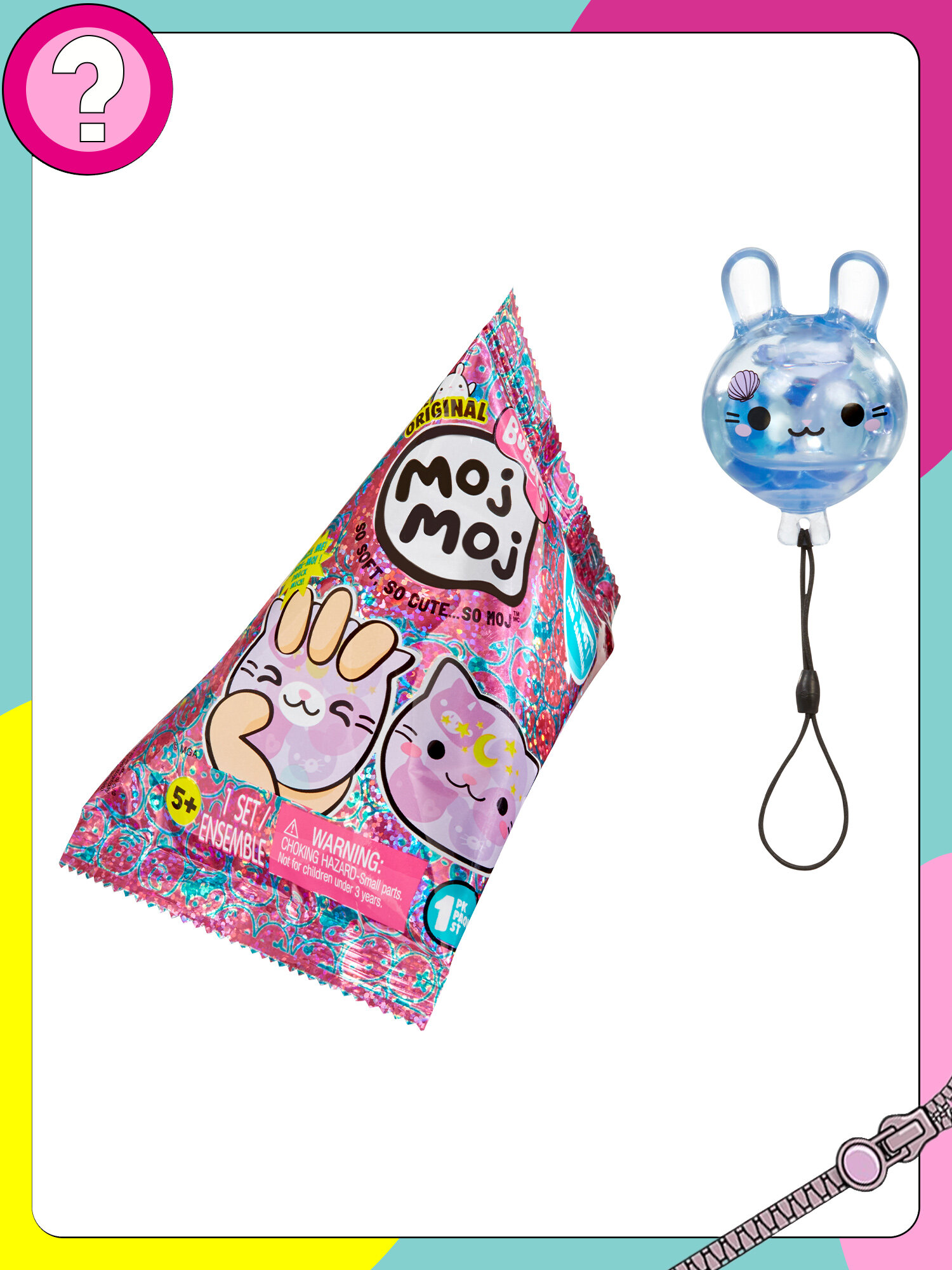 MGA Moj Moj BUBBLES Сквиш Игрушки Для Снятия Стресса