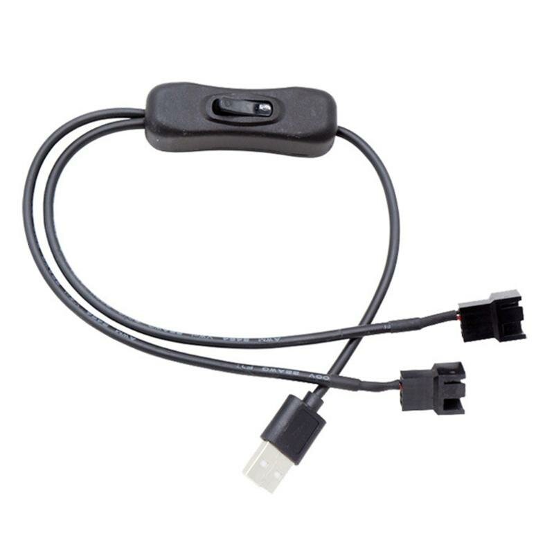 USB-кабель для подключения вентилятора (4 pin), обычная модель с 4 контактами