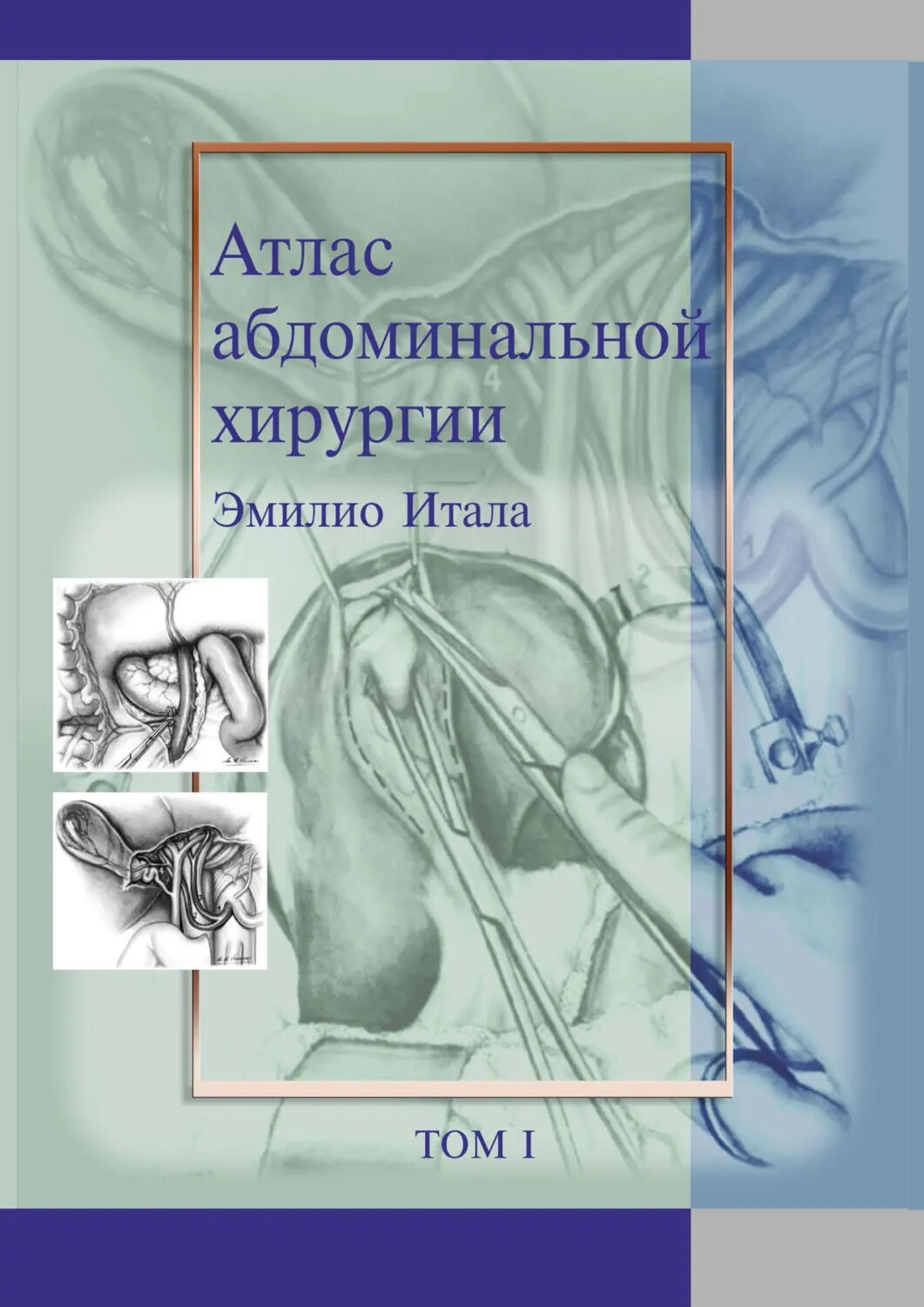 Атлас абдоминальной хирургии. Том 1. Хирургия печени, желчных путей, поджелудочной железы и портальной системы [Цифровая книга]