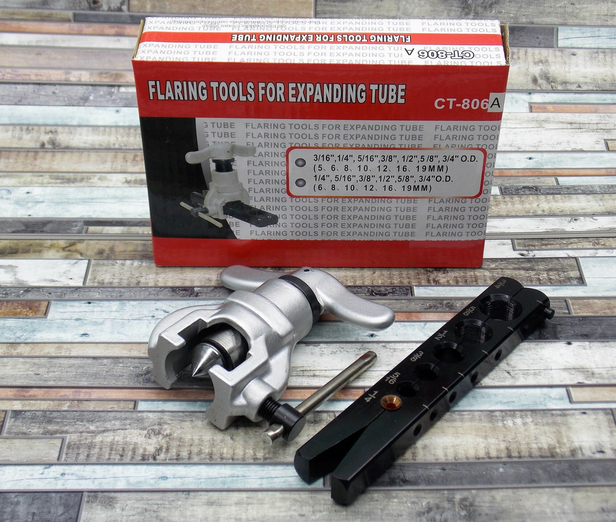 Вальцовка эксцентриковая CT-806A, 1/4" - 3/4".-XHT