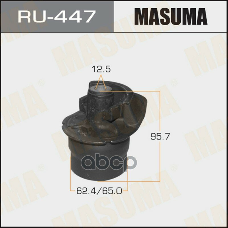 Сайлентблок зад. балки TOYOTA COROLLA CE120, NZE12, ZZE12 00-08 4872502230 Masuma арт. RU-447