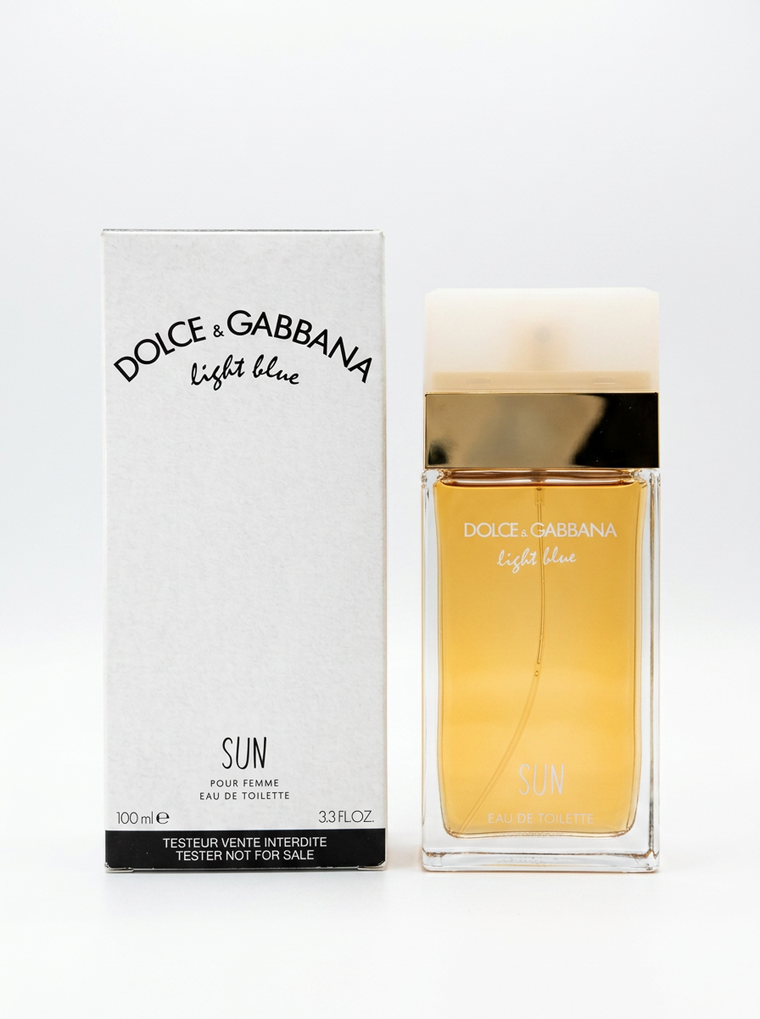 Dolce & Gabbana Туалетная вода Light Blue Sun Pour Femme Eau de Toilette 100 мл (без слюды в белой коробке)