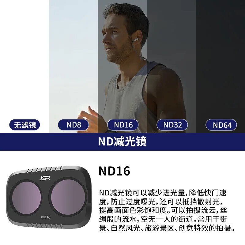 ND16 фильтр для DJI Osmo Pocket 4 Pro