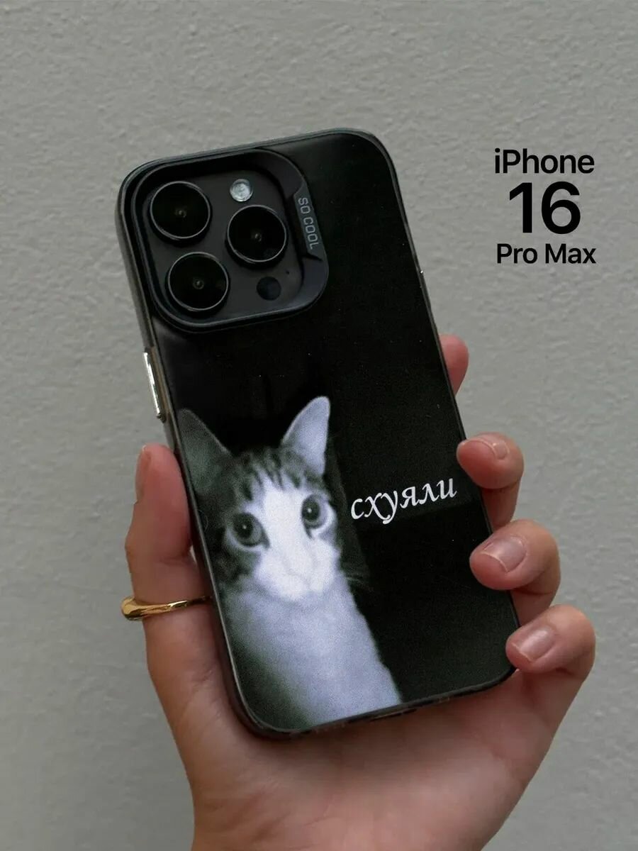 Чехол на Iphone 16 Pro Max мем