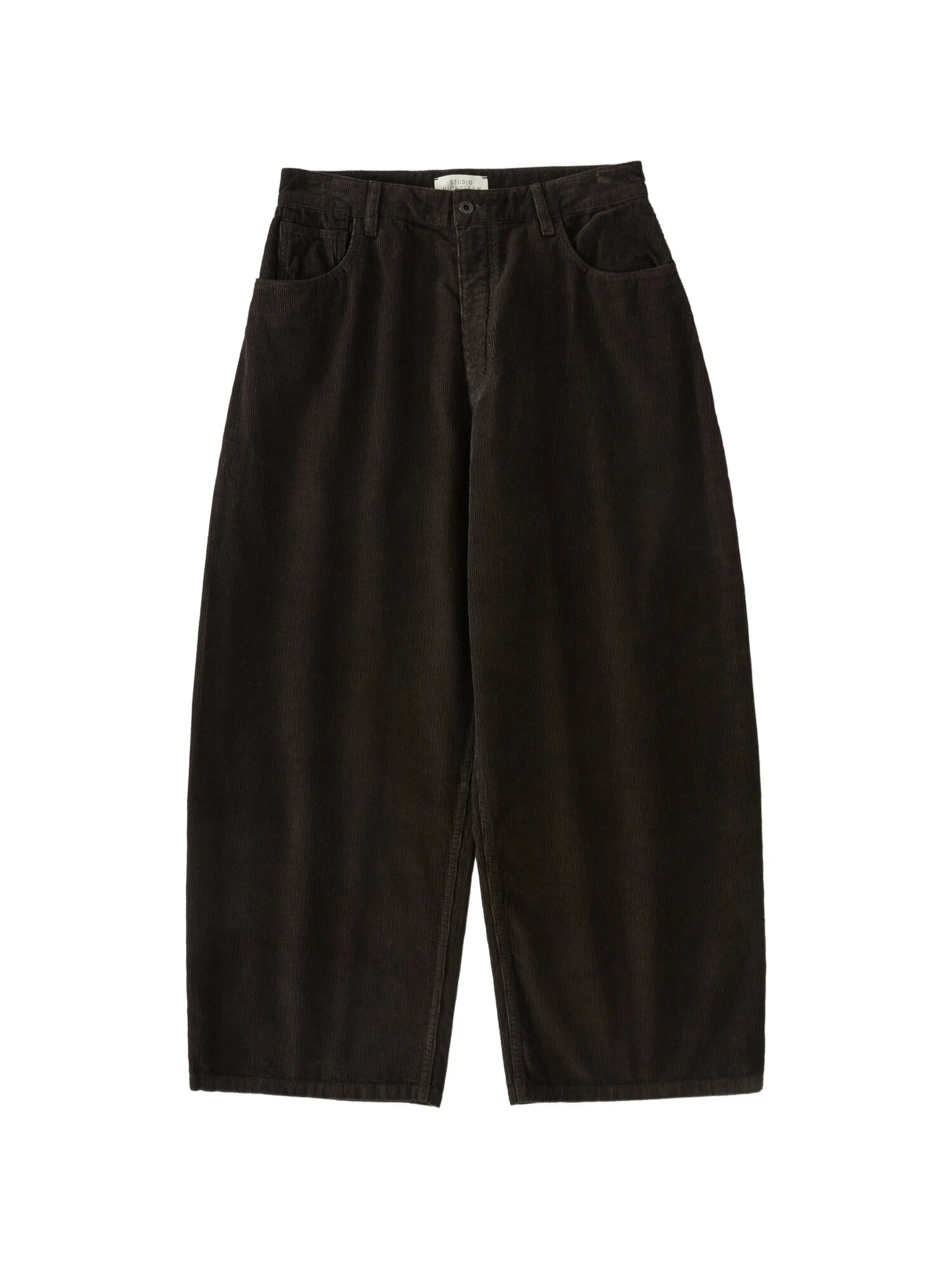 Брюки Riso corduroy wide-leg trousers