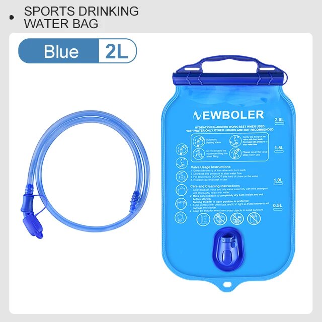 Гидратор NEWBOLER 1.5л/2л/3л TPU, для бега NEW 2L