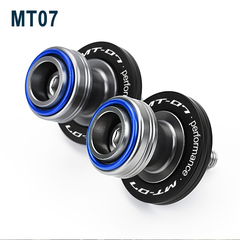 Алюминиевые CNC слайдеры для маятника мотоцикла MT-07, синие, 1 пара