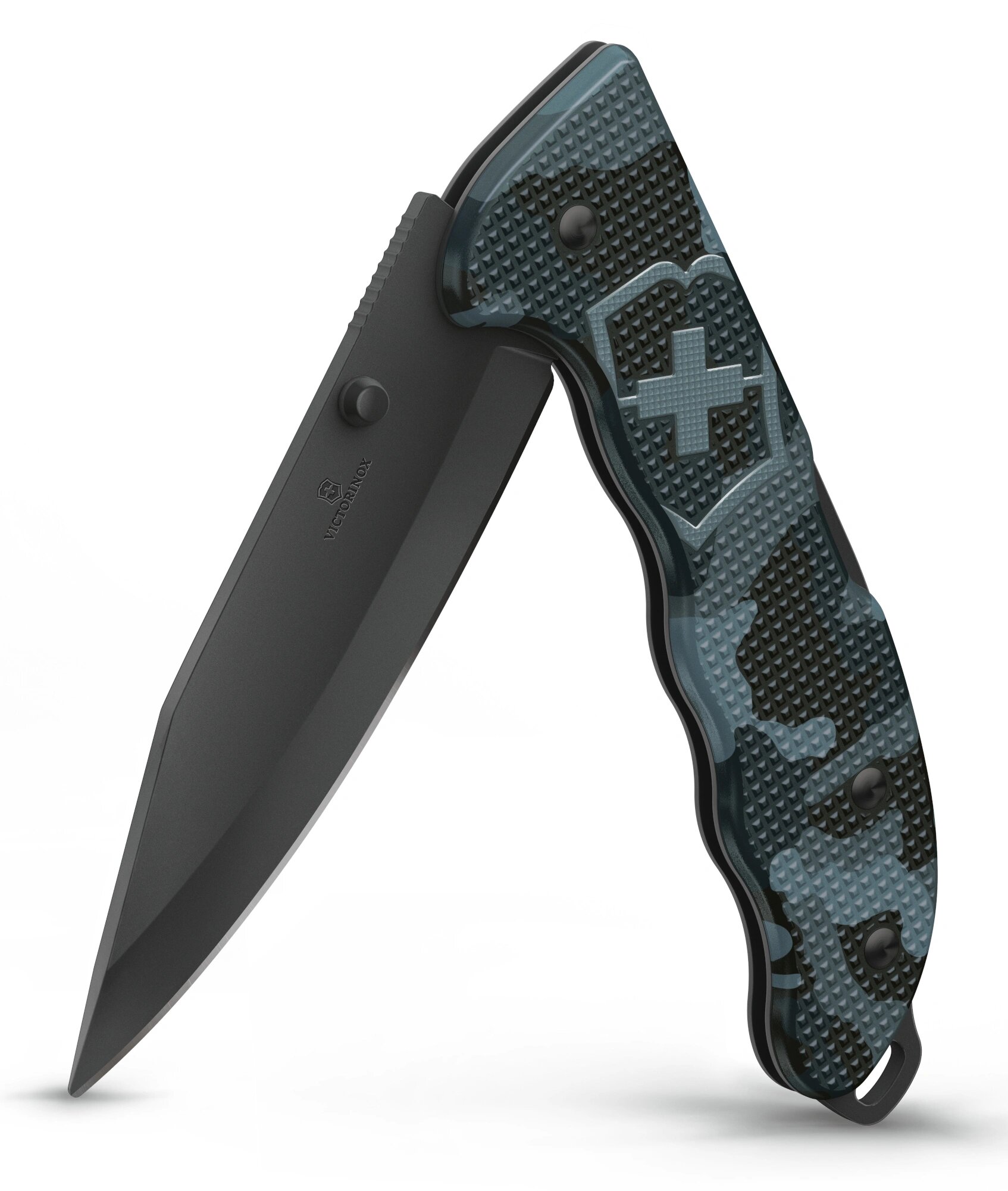 Нож перочинный Victorinox Evoke BSH Alox Navy (0.9425. DS222) 136мм 4функц. синий камуфляж подар. коро