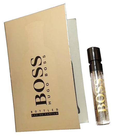 Босс Ботлед парфюмерная вода 1.2 мл миниатюра для мужчин - Hugo Boss Bottled Parfum сэмпл