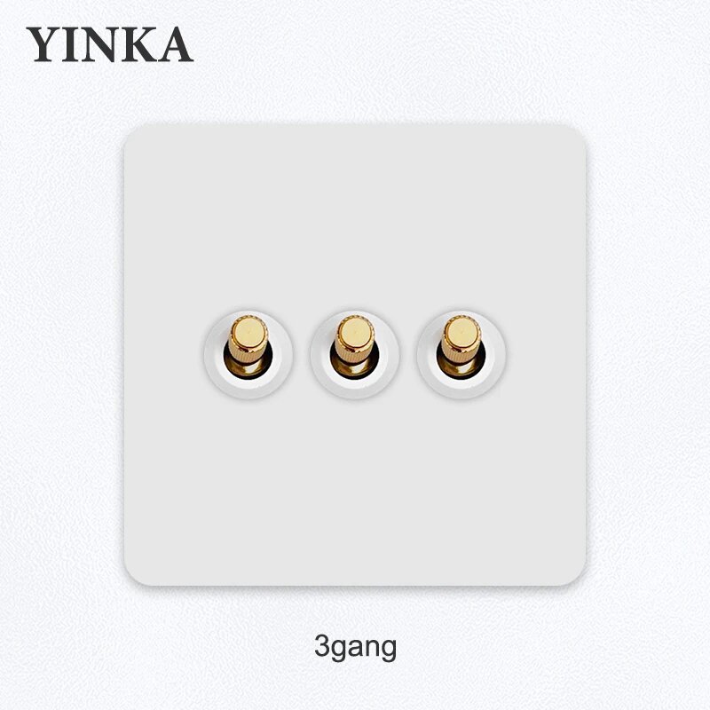 Выключатель YNKA из нержавеющей стали 3gang