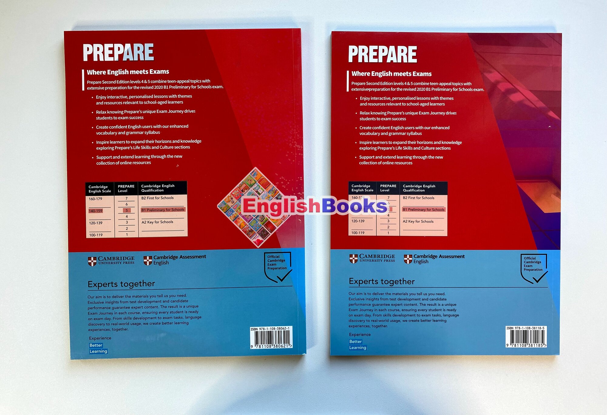 Prepare B1 level 5, Second Edition, комплект учебник(Students book), рабочая тетрадь (workbook) , CD — фото 1