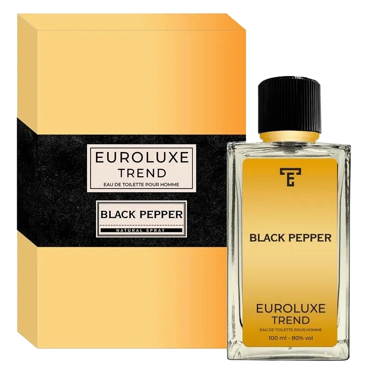 Мужские духи Евролюкс Тренд Блэк Пеппер 100 мл / Euroluxe Trend Black Pepper