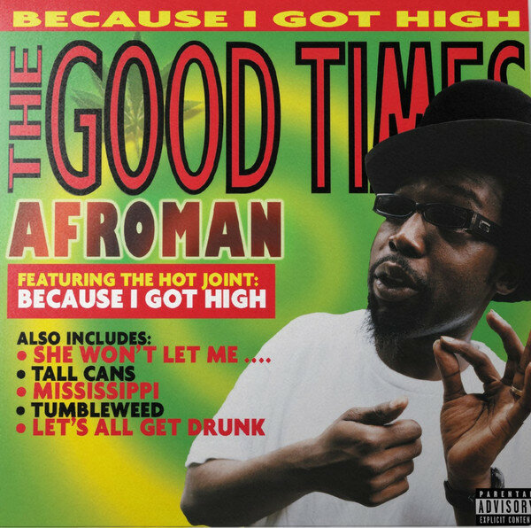 Afroman - The Good Times - Cannabis Cloudy Green 2LP - новая виниловая пластинка