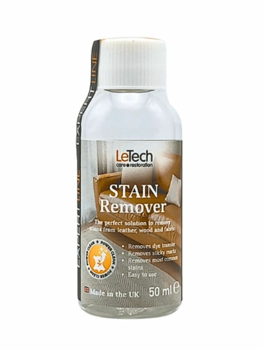 Пятновыводитель от LeTech Stain Remover 50 мл, Дерево Дерево, Удалитель, пятен, кожи, дерева, ткани, отбеливатели для бе