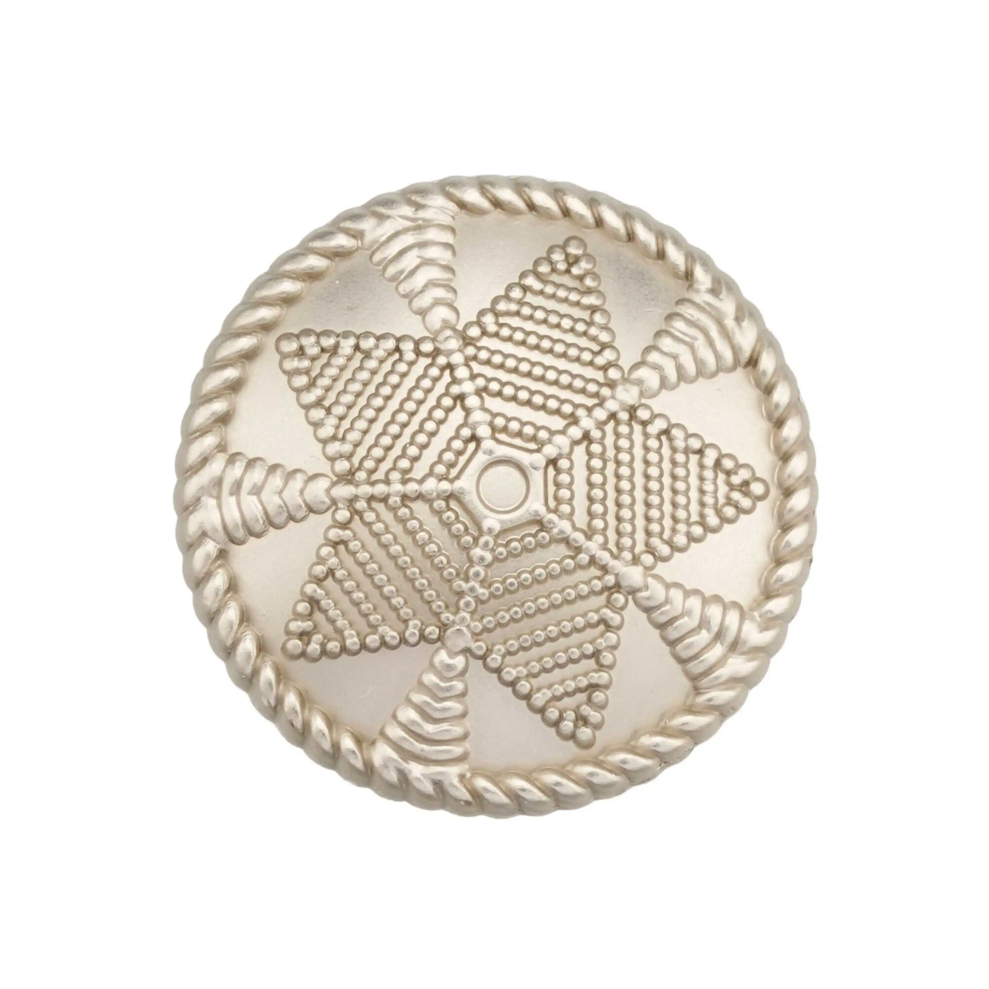 Металлические пуговицы Halo Home, звездный дизайн, 5 штук 15mm, Серебряный, Silver