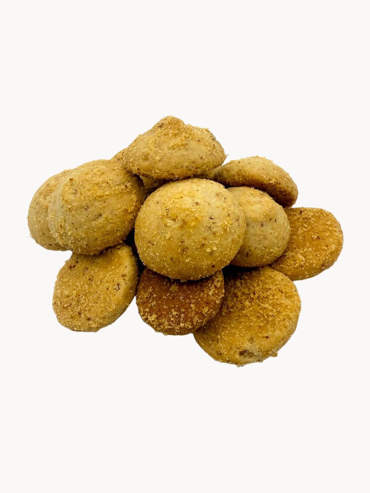 Печенье миндальное без сахара без глютена ремесленное 100г Картонная коробка