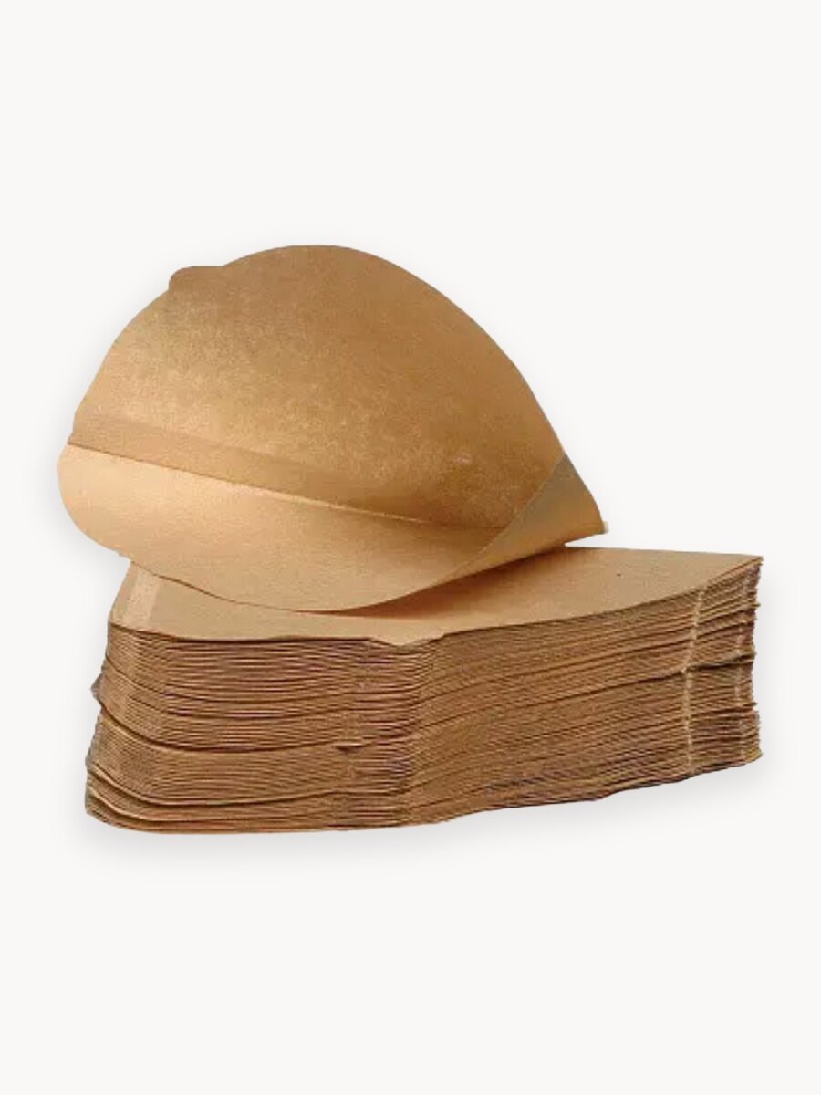 Фильтры для кофе одноразовые неотбеленные 1x4 100 шт