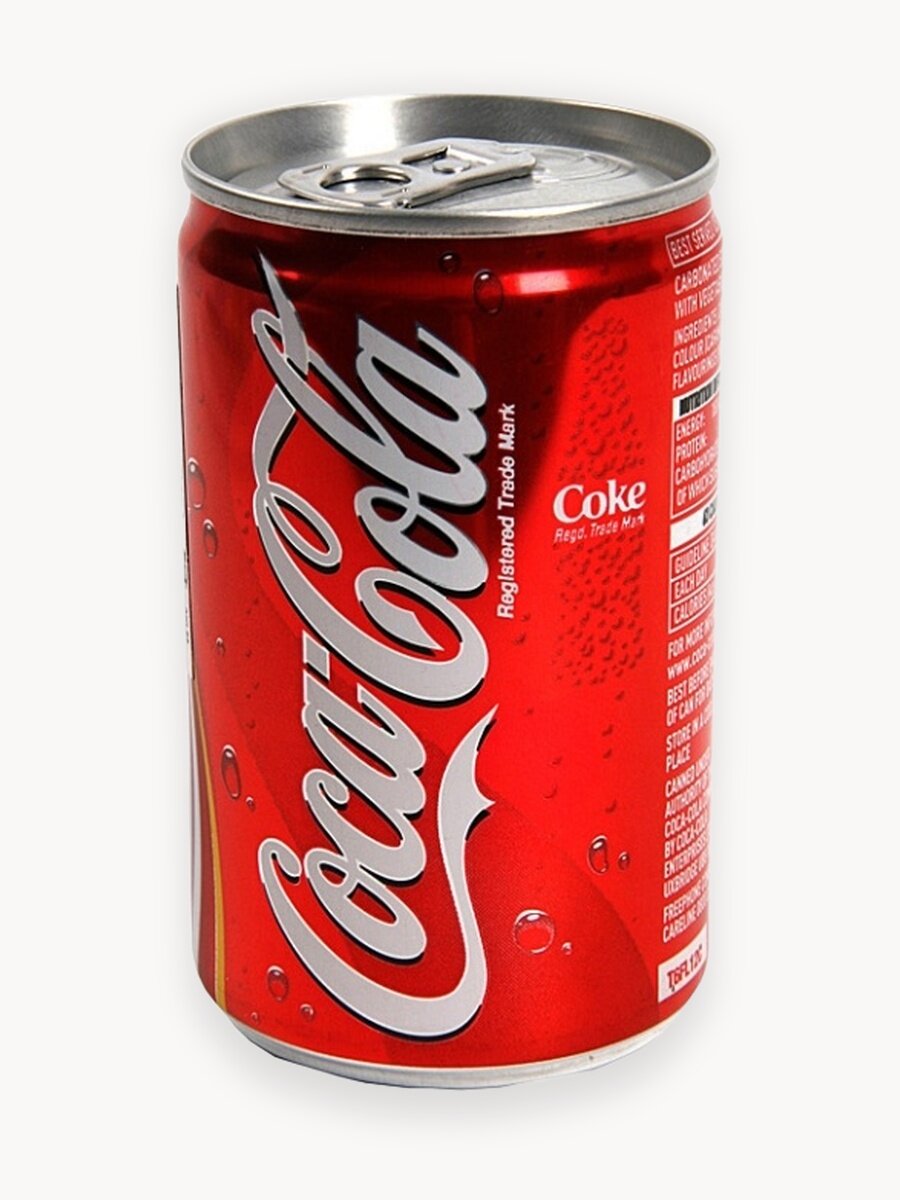 Coca-Cola 0,15*4шт. ж/банка, Англия