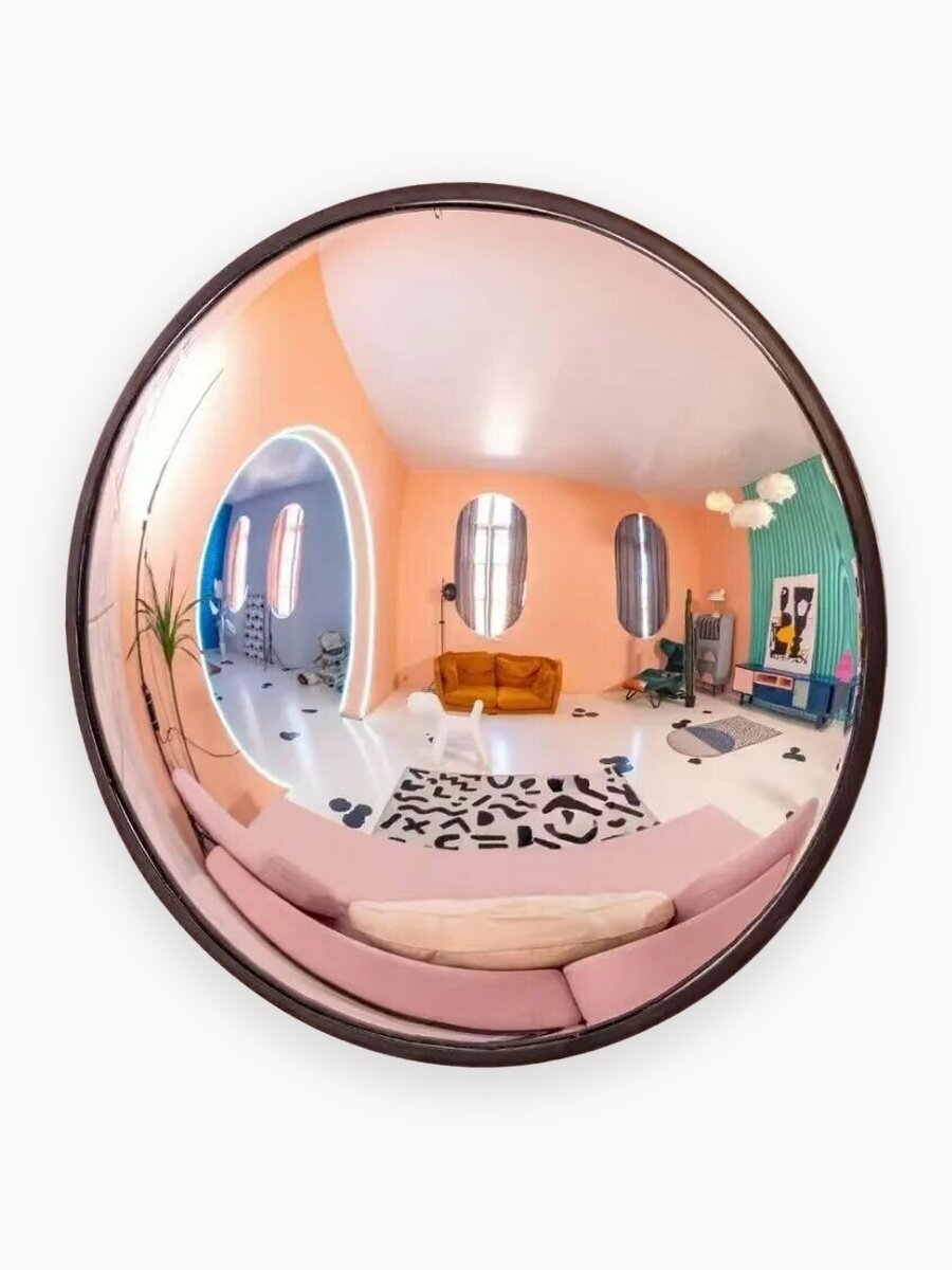 Интерьерный широкоугольный выпукло-вогнутый объектив DIY, самодельное декоративное украшение и чудо для фото