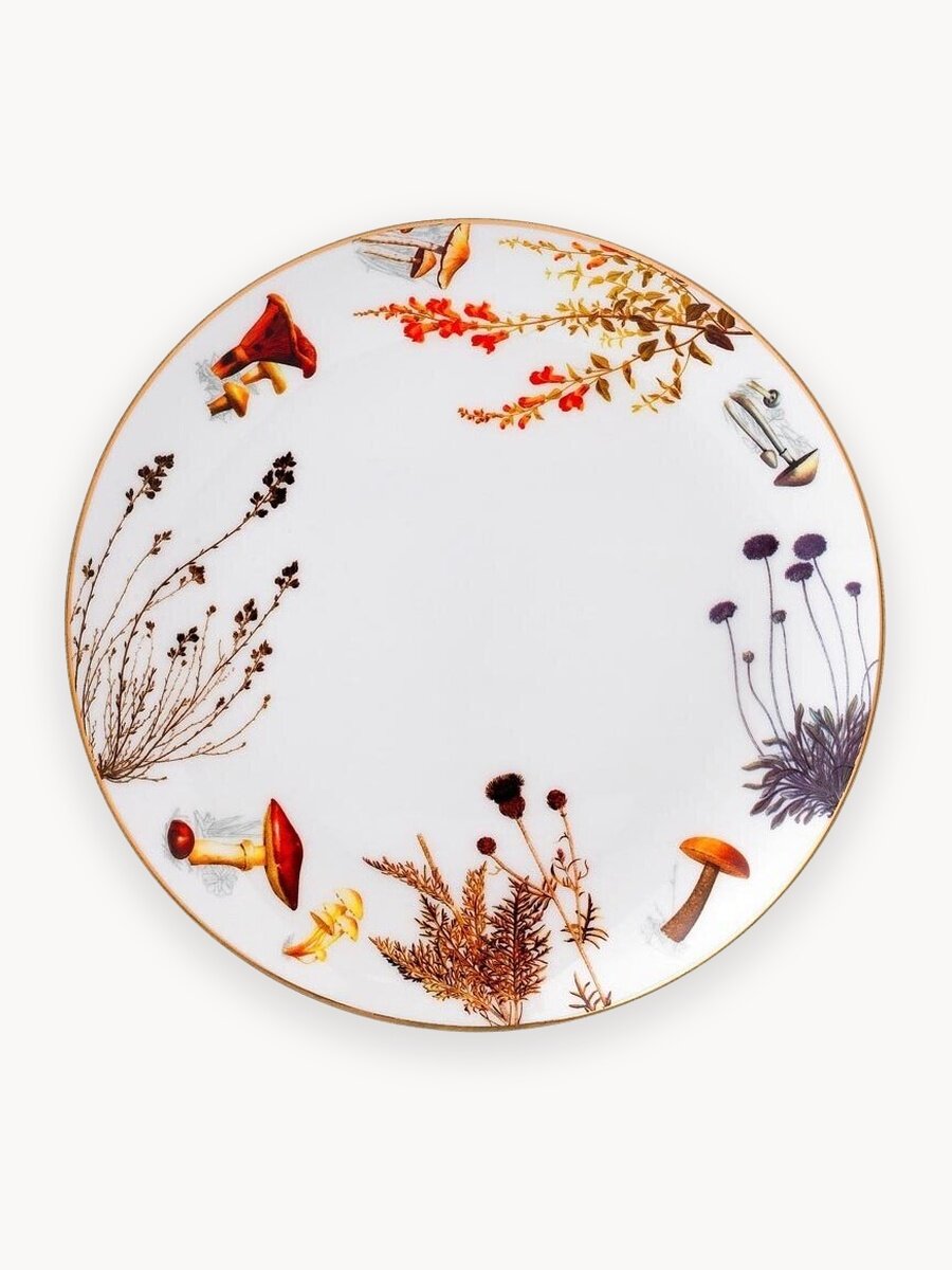 Тарелка Zapel Mushroom