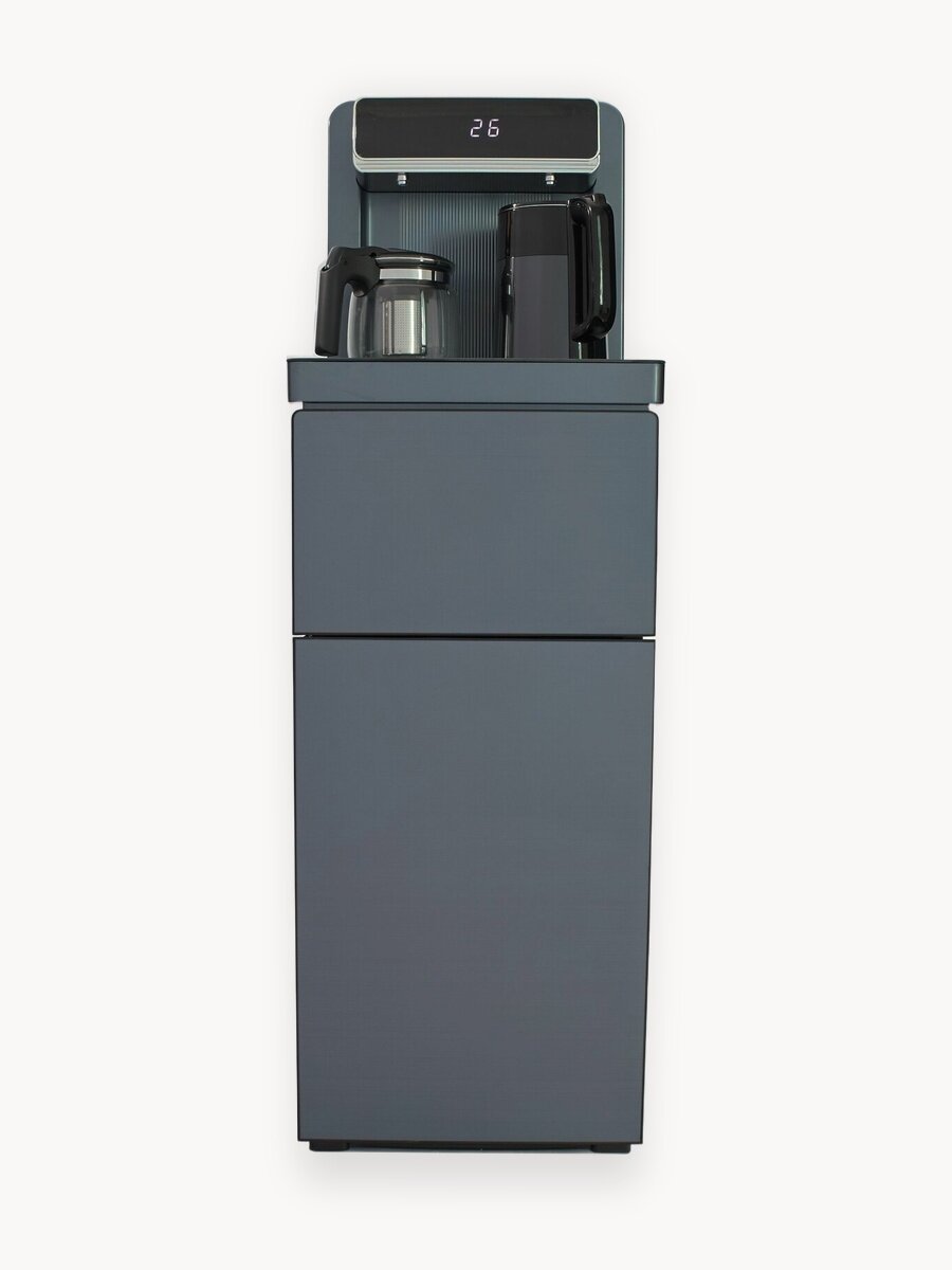 Кулер для воды напольный с нижней загрузкой, с нагревом и электронным охлаждением. Тиабар. AQVIDO BQ-2D