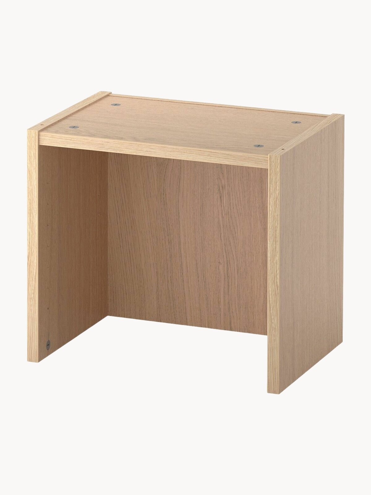 Полка верхняя к шкафу икеа Билли, 40 x 28 х 35 см, дуб беленый