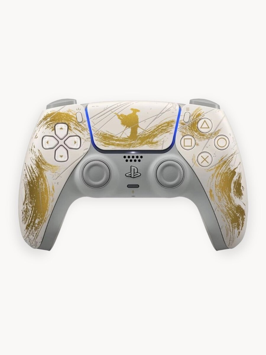 Геймпад Sony DualSense, Ghost of Yotei, золотой