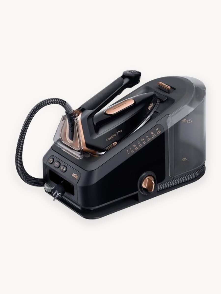 Гладильная система Braun "IS 7286", с паровым ударом до 190г/мин, сенсорное управление, 2700Вт