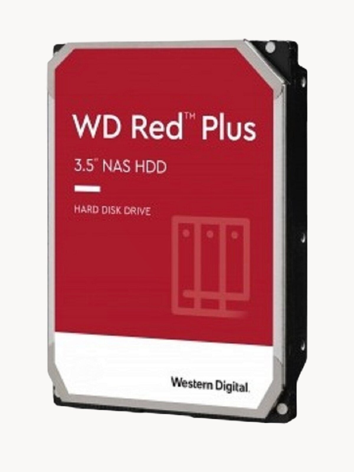 Жесткий диск WD Red Plus WD101EFBX, 10ТБ, HDD, SATA III, 3.5"
