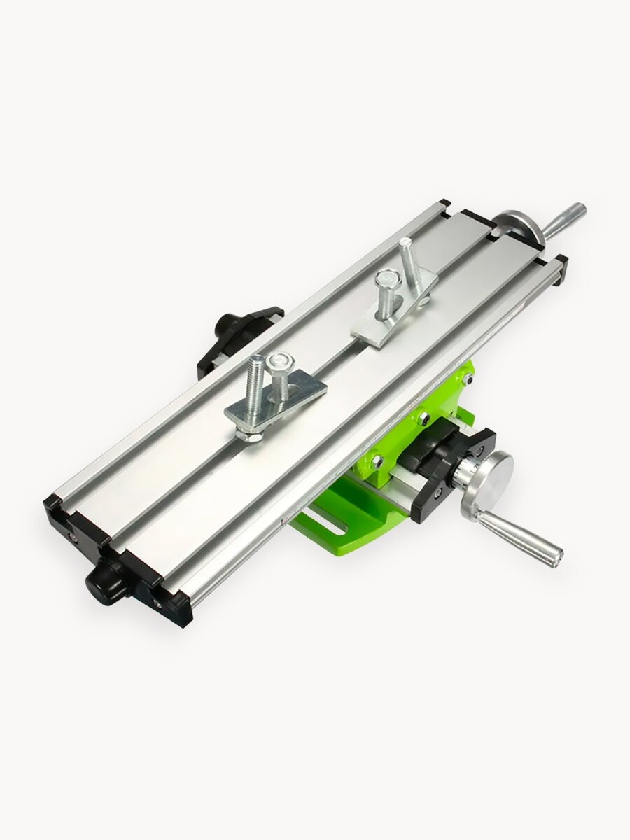 Координатный стол BG-6300, алюминиевый сплав, рабочая поверхность 31x9 см